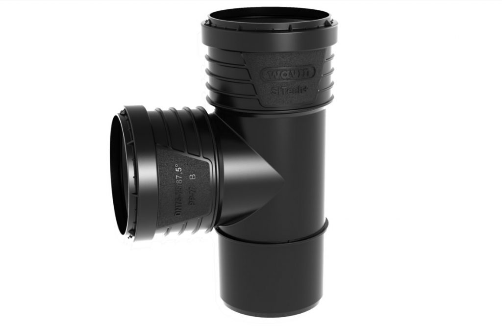 Wavin SiTech+ Schallgedämmtes Abwassersystem, Abzeig 87,5 ...